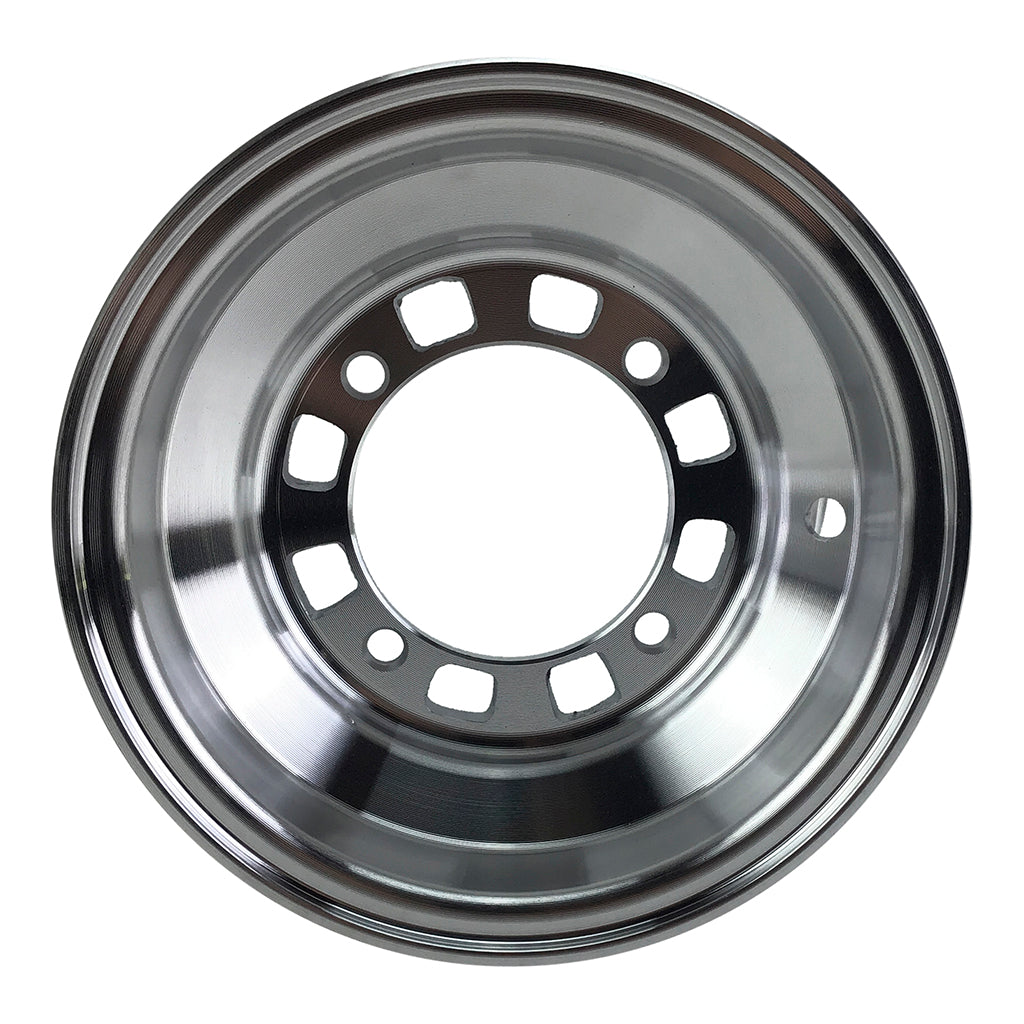8" x 5.5" Front Rim 4/110 - SILVER - Aluminum - Hammerhead, TrailMaste ...