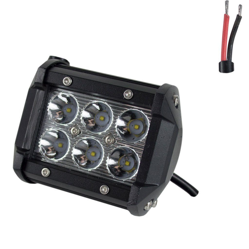 Go-Kart Light 18 Watt CREE 6 LED Lamp 4" – Buggy Depot